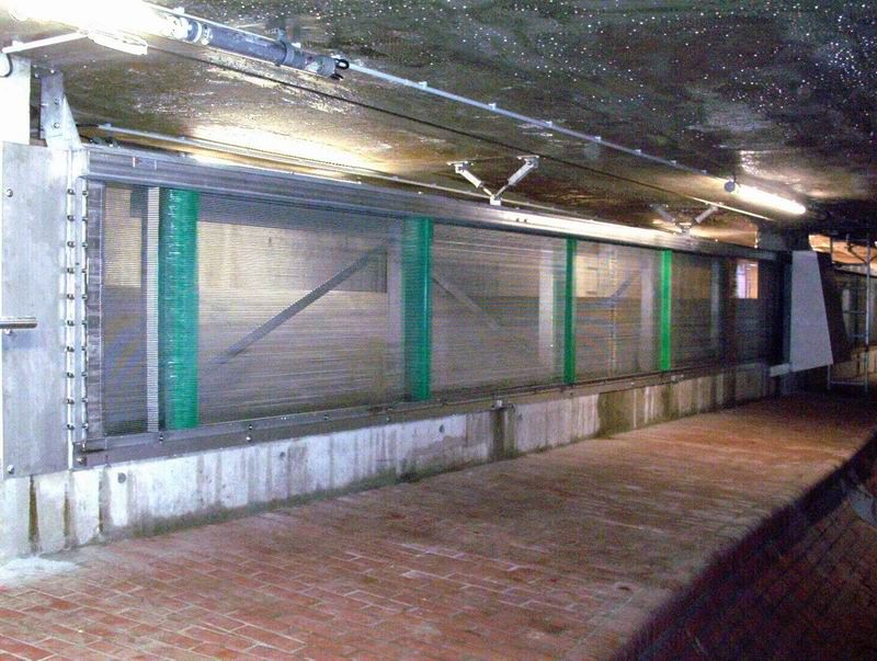 Einbau von drei Feinrechen UFT-FluidBarScreen-ROMAG in Darmstadt.